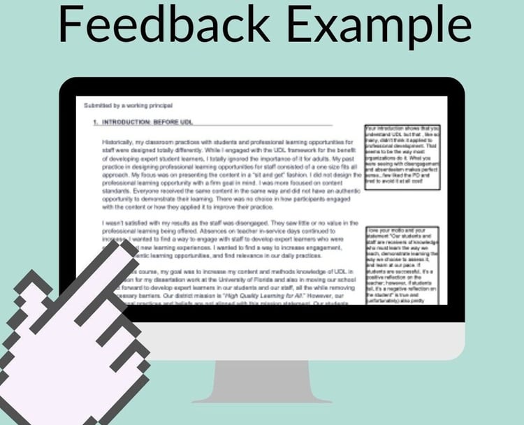 A Step-By-Step Example of Action-Oriented Feedback - Meaningful Student ...