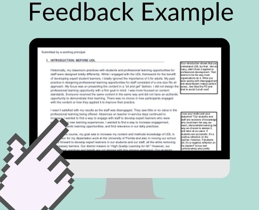 A Step-By-Step Example of Action-Oriented Feedback - Meaningful Student ...