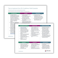 Free UDL Resources: Tools for Implementing Universal Design for Learning